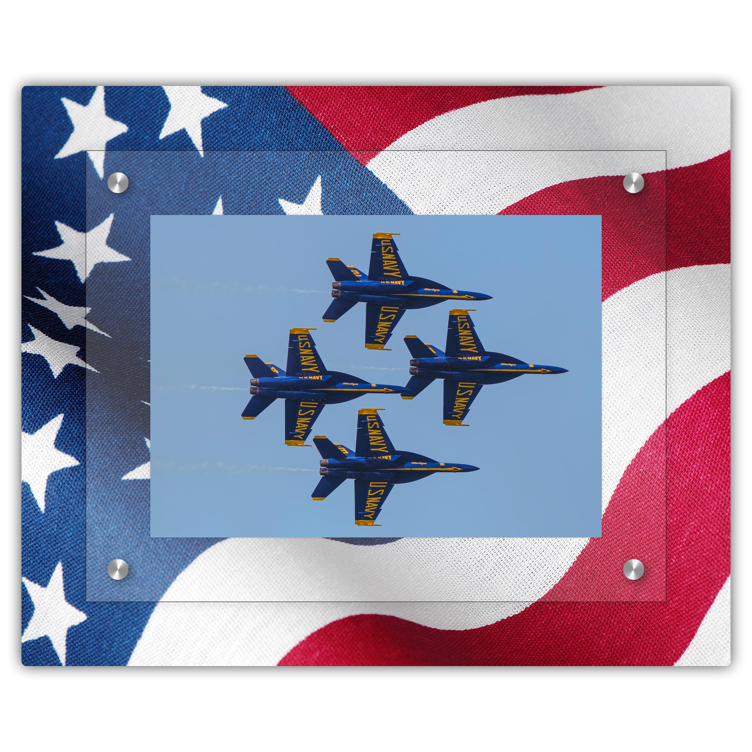Blue Angels American Flag