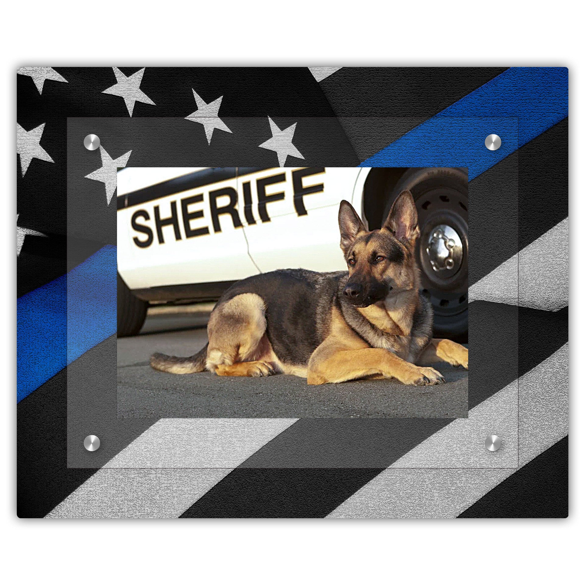 Thin Blue Line - Law Enforcement | Modern Picture Frames, Unique Home ...